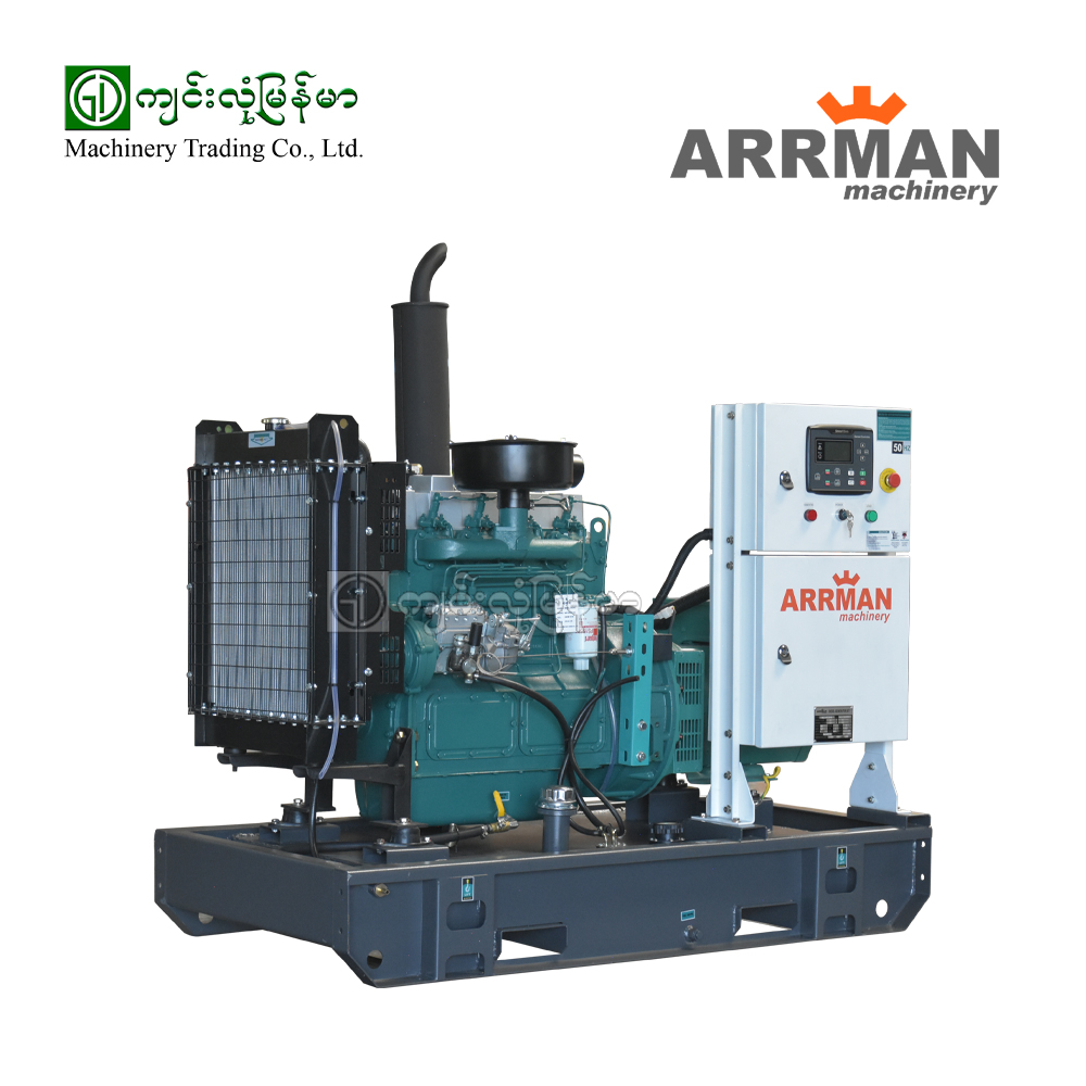 Open Type Diesel Generator Msg Kf20kw 20 Kva Arrman Jinlong Myanmar